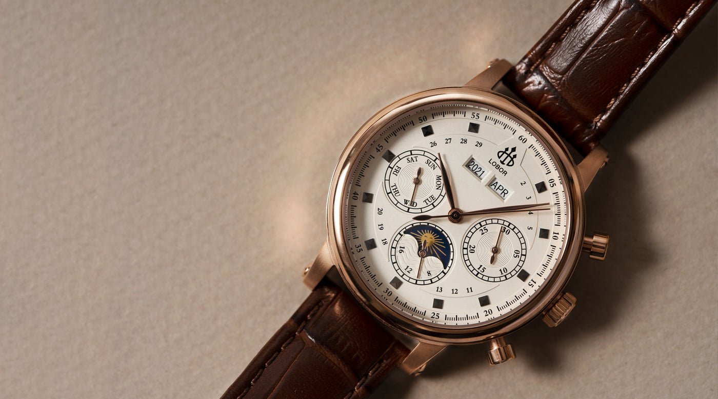 Sun And Moon Automatic Watch